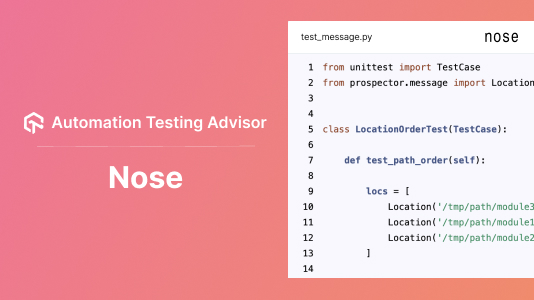 Use isclass in Nose With Examples | LambdaTest