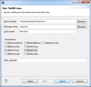 Guide For Your First TestNG Automation Script