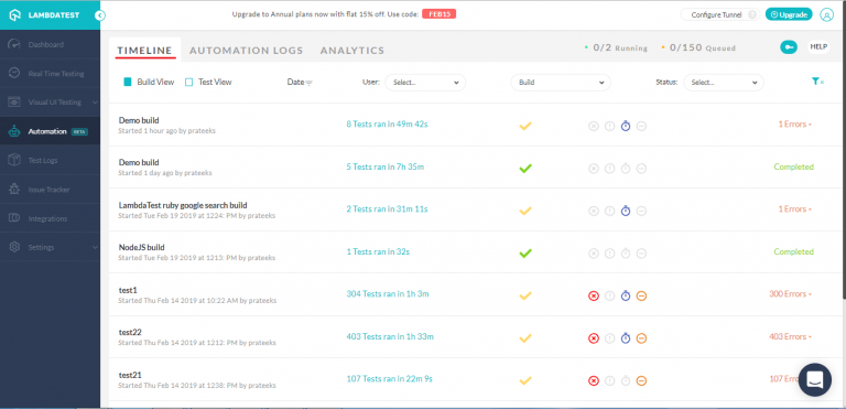 Online Selenium Grid For Automated Cross Browser Testing