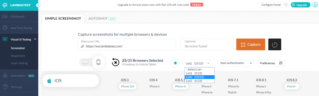 12 Must Try Features Of Automated Screenshot Testing
