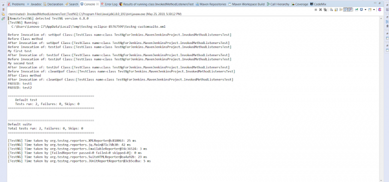 Testng Listeners In Selenium Webdriver With Examples Lambdatest