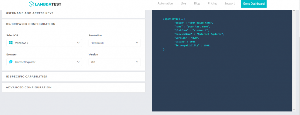 Selenium Automation Testing On Internet Explorer Ie And Edge