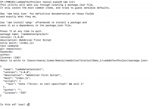 WebdriverIO Tutorial With Examples For Selenium Testing