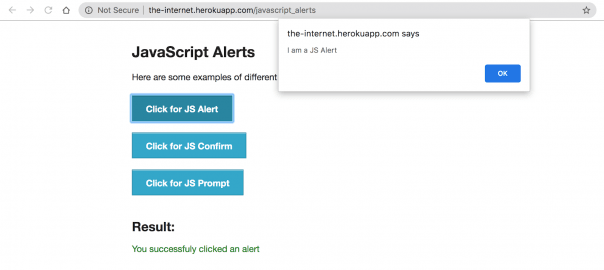 WebDriverIO Tutorial: Handling Alerts & Overlay Modals In Selenium