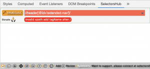 SelectorsHub: The Next Gen XPath, CSS Selectors Tool