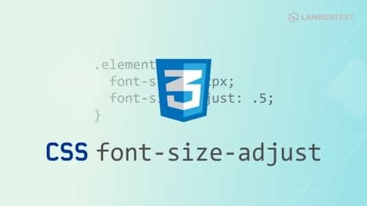 How To Auto Adjust Your Font Size With CSS Font size adjust 