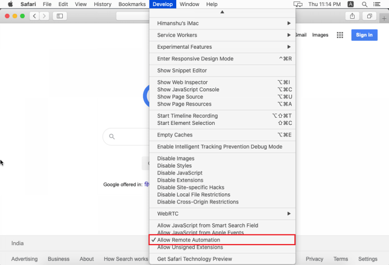 Test Automation on Safari Browser with Safari Driver and Selenium ...