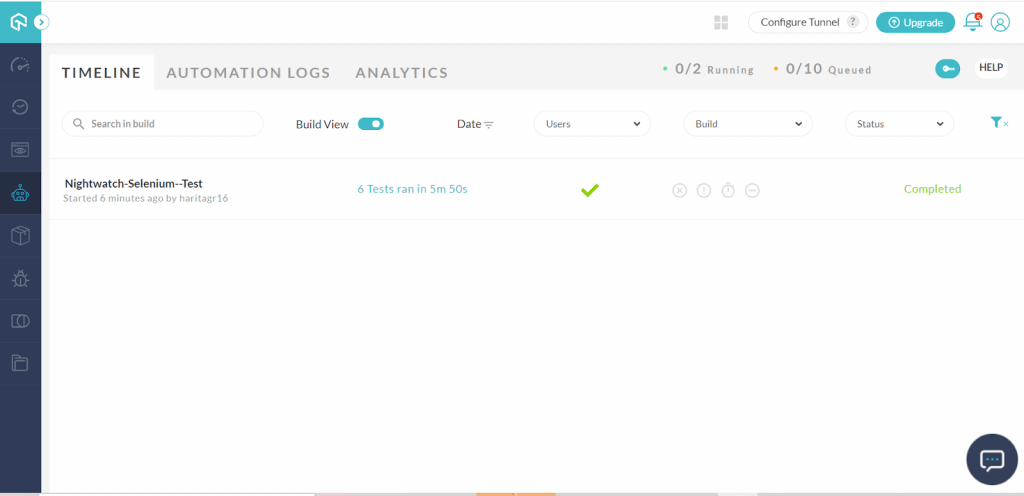 Running Your First Test With NightWatchJS