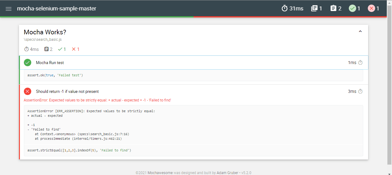 Generate Mocha Reports With Mochawesome | LambdaTest