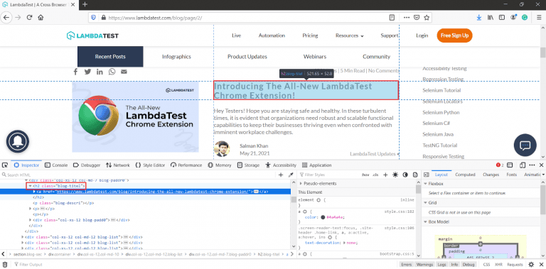 How To Perform Selenium and Python Web Scraping | LambdaTest