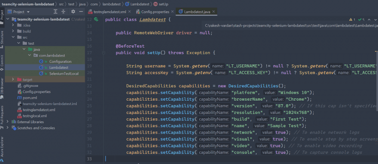 How To Build CI/CD Pipeline With TeamCity For Selenium Test Automation