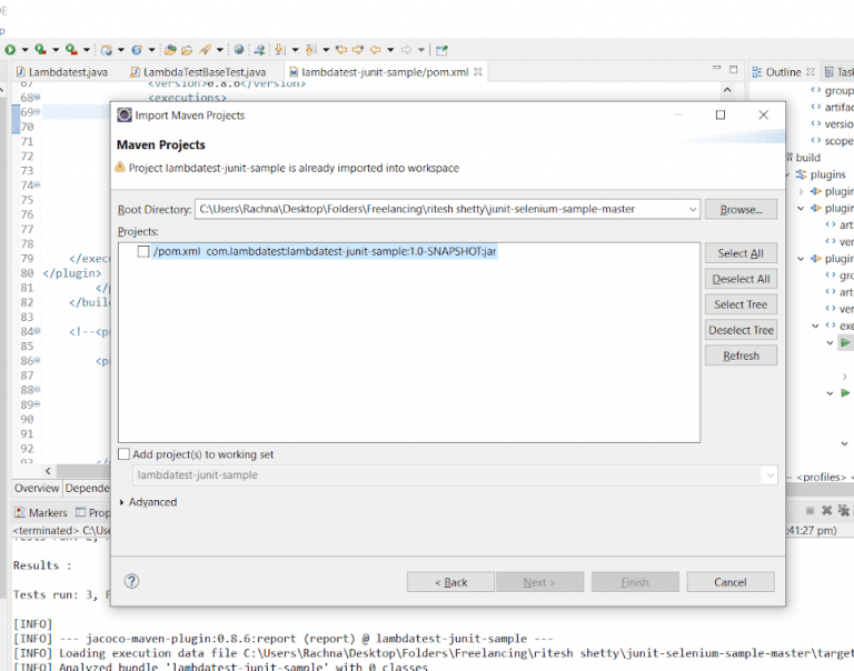 How To Generate Code Coverage Report Using JaCoCo-Maven Plugin