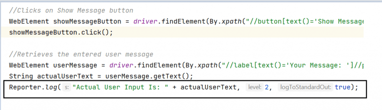 Utilizing TestNG Reporter Log in Selenium: A Step-by-Step Guide ...