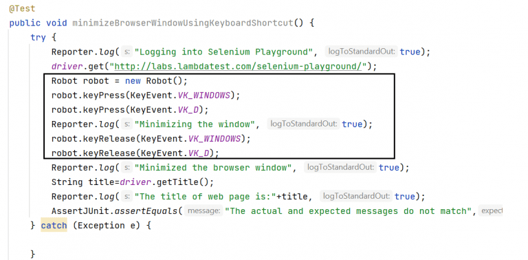 How To Minimize Browsers In Selenium Webdriver Using Junit Lambdatest