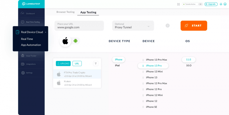 Native App Testing: Cloud-Based Real Device Solutions | LambdaTest