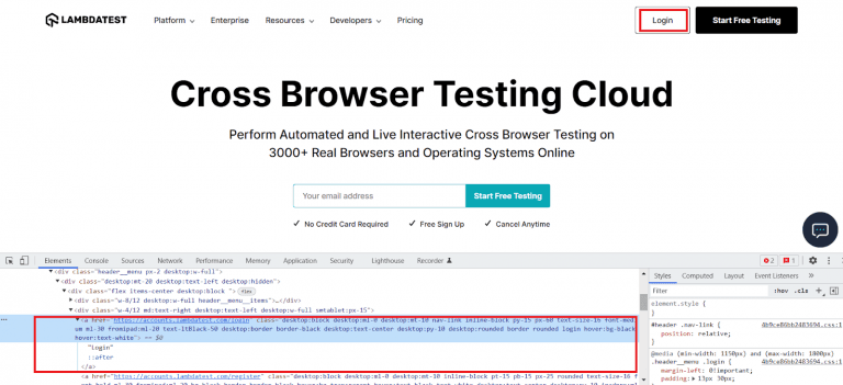 How To Automate Login Page Using Selenium WebDriver