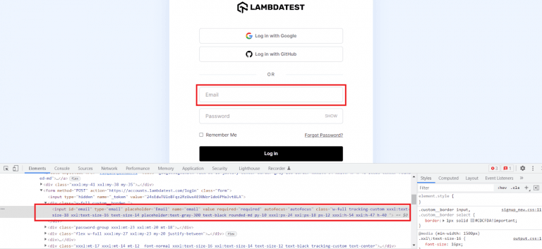 How To Automate Login Page Using Selenium WebDriver