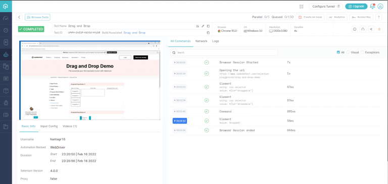 How To Implement Drag And Drop In Javascript Using Selenium Lambdatest 8838