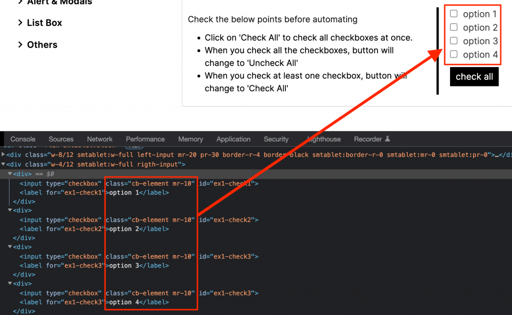 How To Select Multiple Checkboxes In Selenium WebDriver Using Java