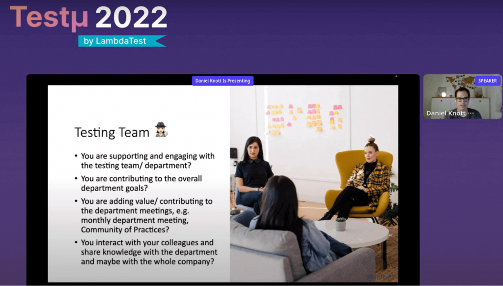 Leading and Shaping a Testing Team with the Testing Wheel: Daniel Knott ...