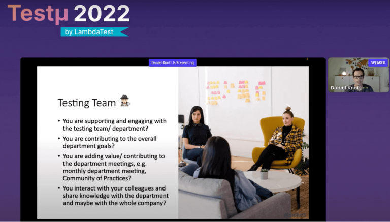 Leading and Shaping a Testing Team with the Testing Wheel: Daniel Knott ...