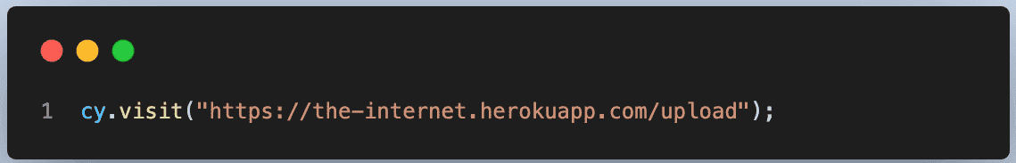 Getting started with Cypress for File uploading and downloading