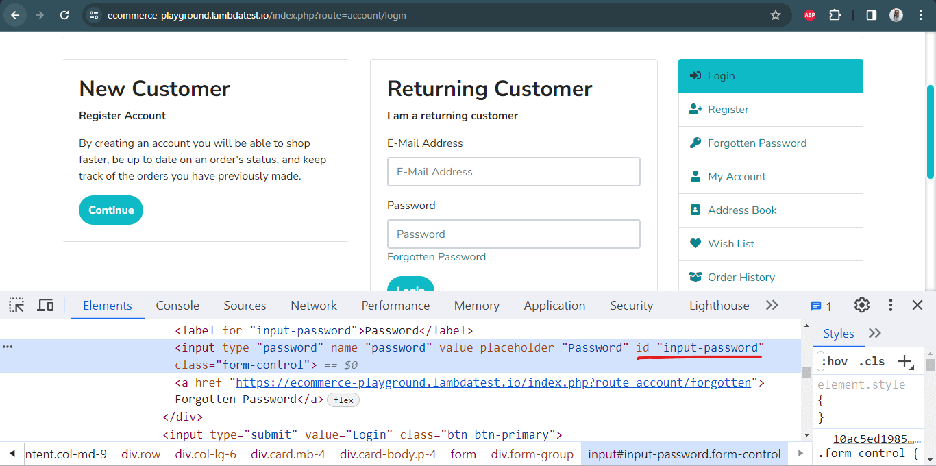 Automating Login Page Using Selenium WebDriver: A Detailed Guide