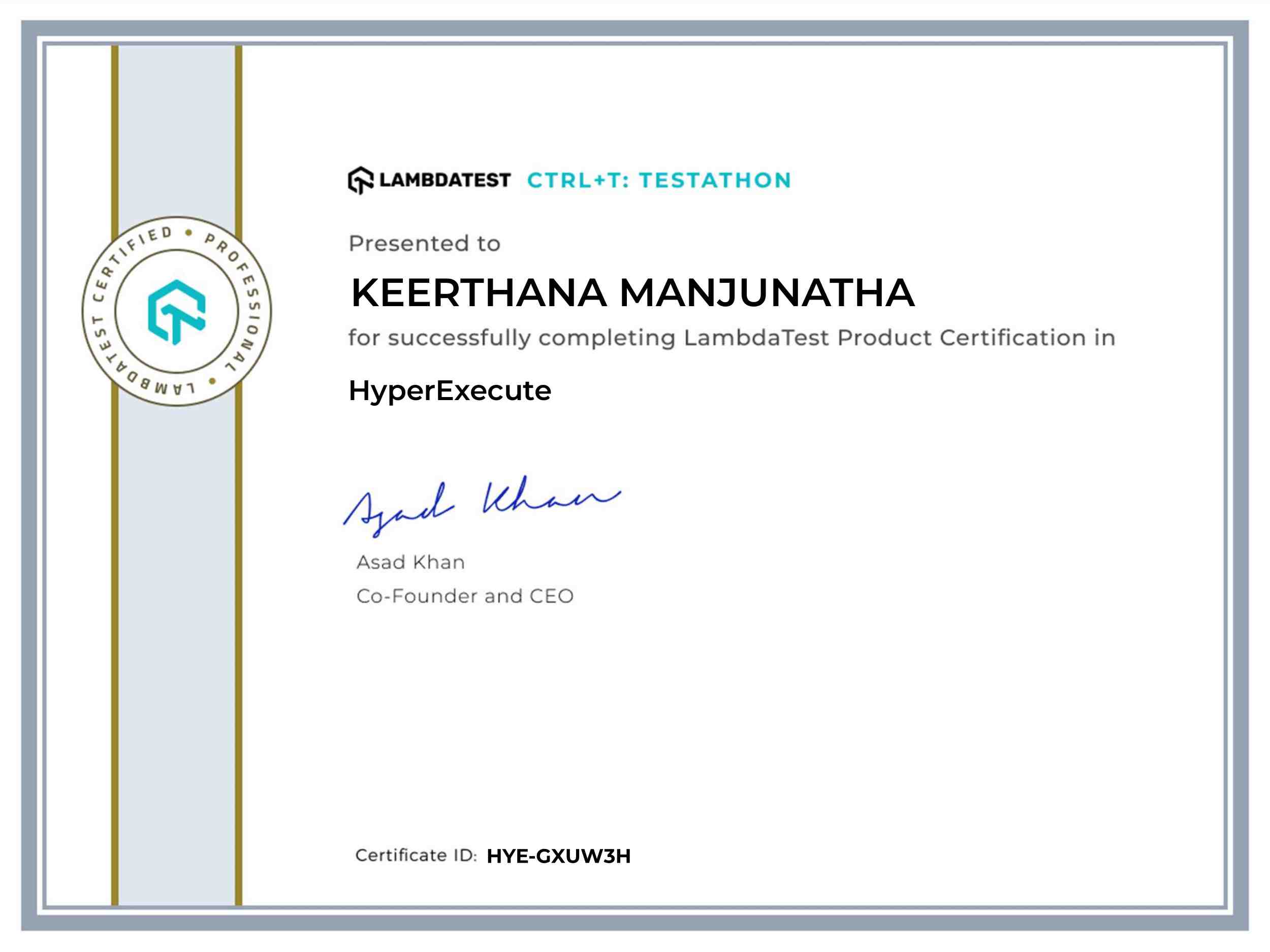 Keerthana Manjunatha - Consultant at Capgemini | Selenium & Java | LinkedIn
