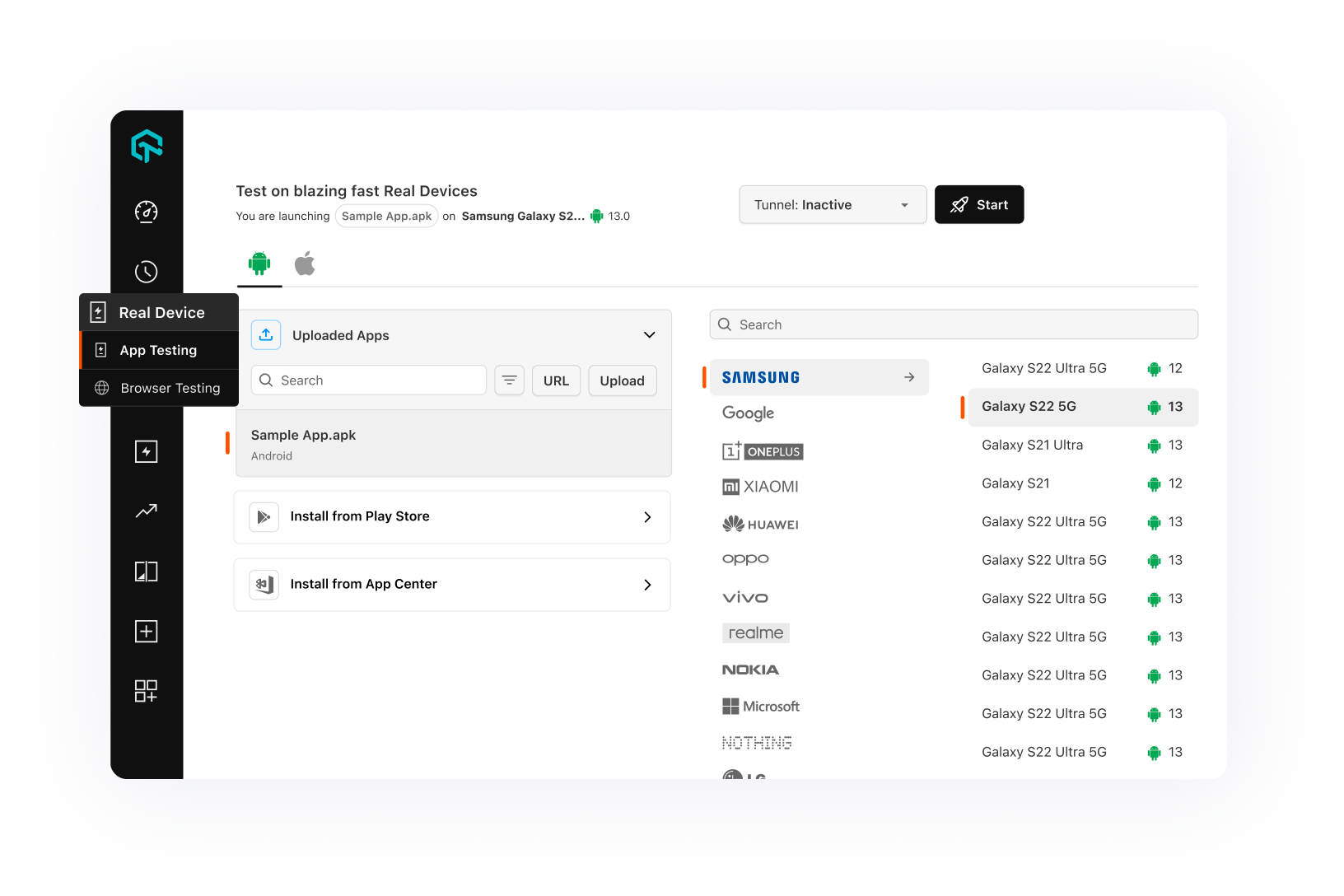 Live Testing On LambdaTest | Web Testing and App Testing