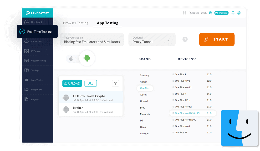Android Emulators for Mac | LambdaTest