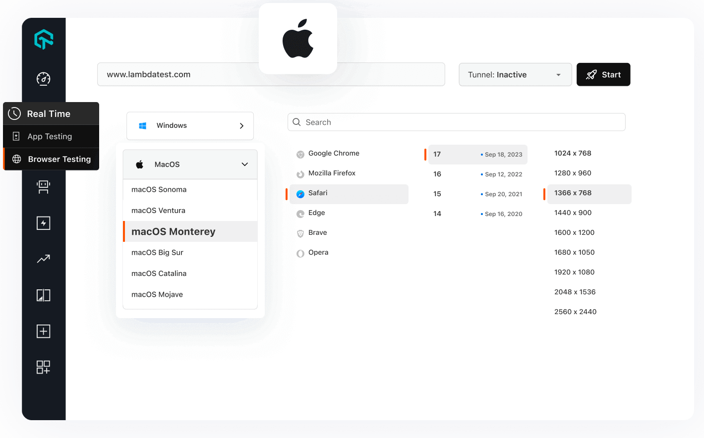 Test on Virtual macOS Online for Cross-Browser Testing - LambdaTest