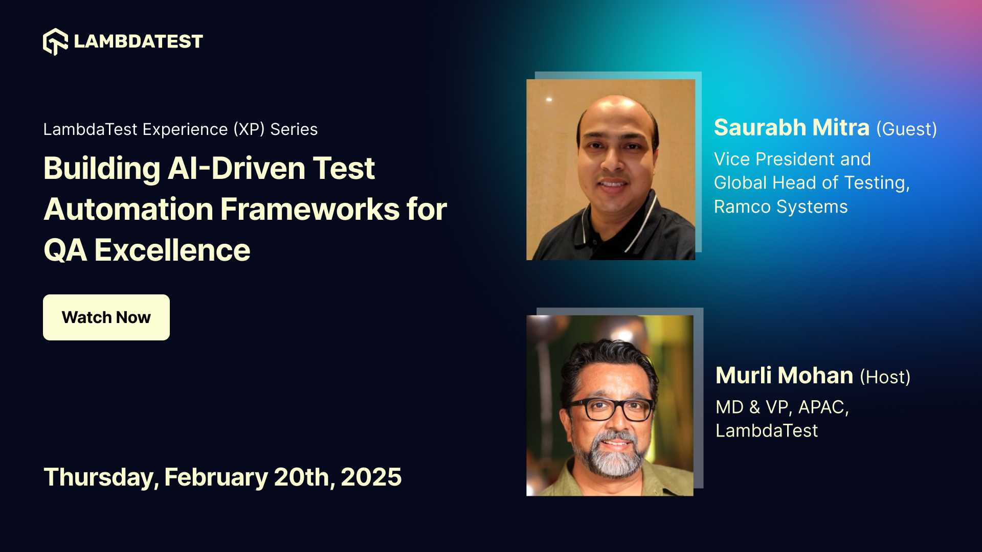 Building Ai Driven Test Automation Frameworks For Qa Excellence