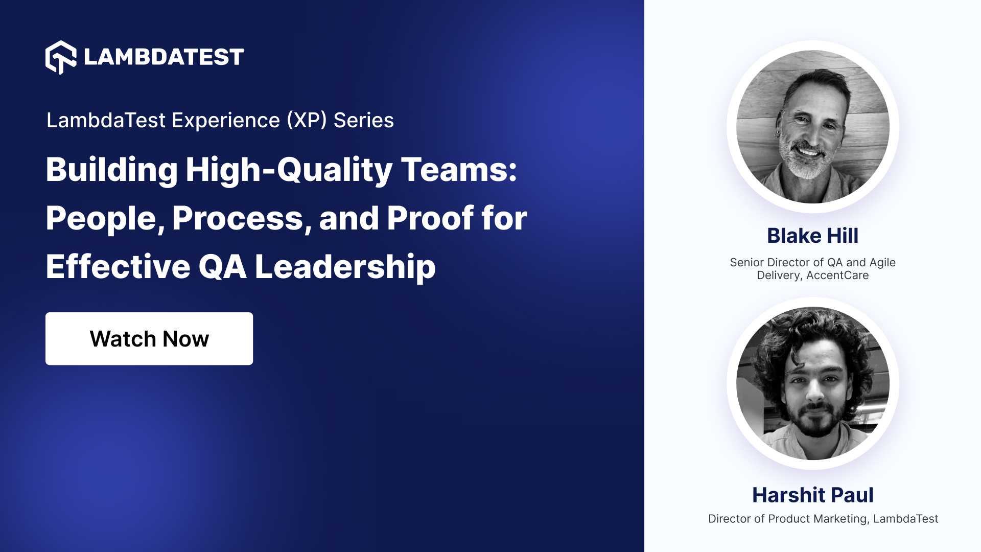 Building High-Quality Teams: People, Process, and Proof for Effective QA Leadership