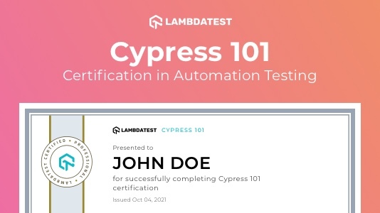 Cypress 101 | Elevate Your Automation Game With Cypress