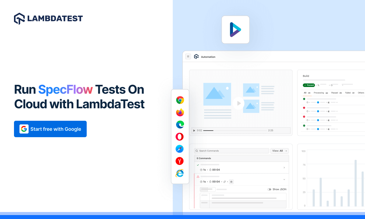 Run Specflow Tests On Cloud With Lambdatest