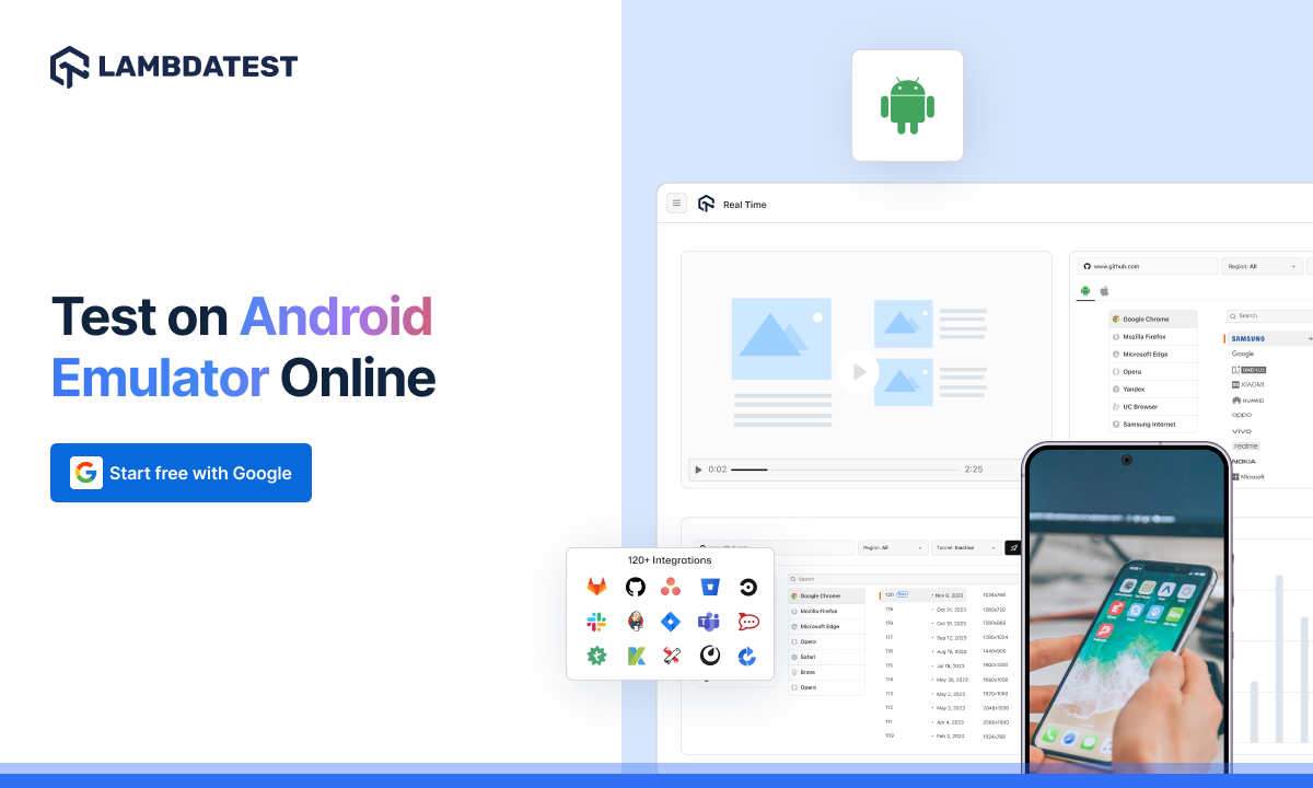 Android Emulator Online for Web & App Testing