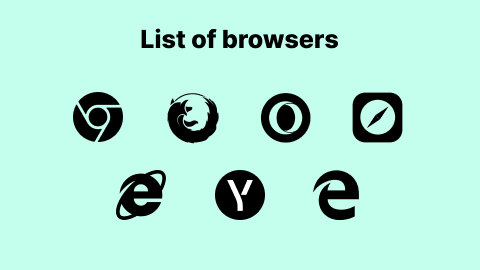 List of Browsers Supported by LambdaTest for Cross Browser Testing