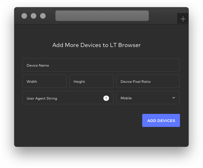 LT Browser - Browser For Developers | Build, Test, and Debug Mobile ...