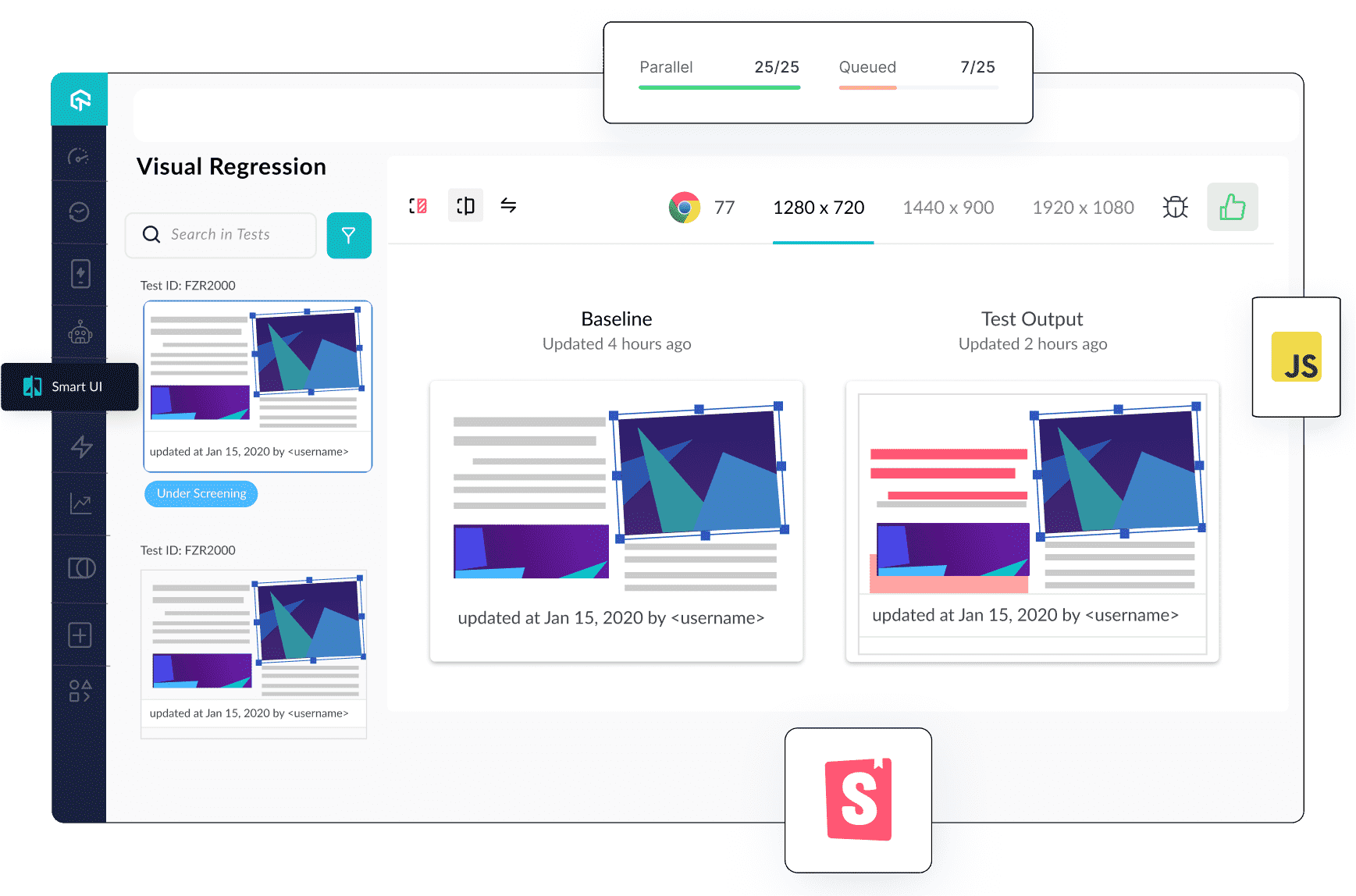 Storybook Visual Testing On Cloud | Compare Image layouts | LambdaTest