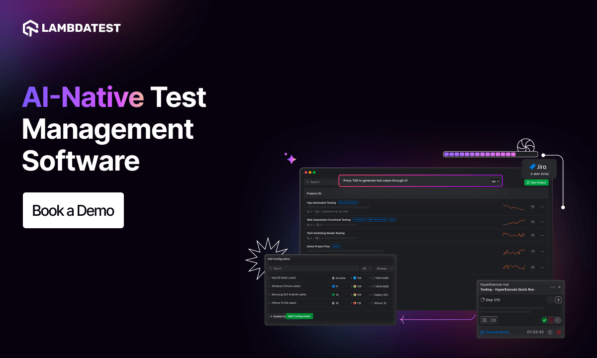 AI Native Test Management Software