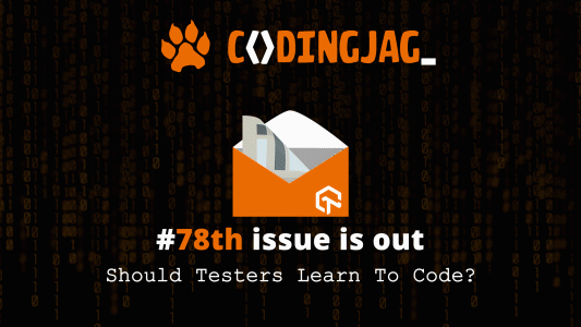 Issue78 - Should Testers Learn Coding?
