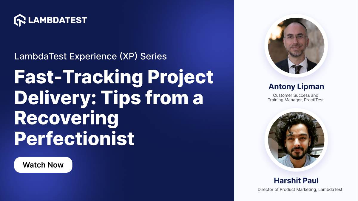 Fast-Tracking Project Delivery: Tips from a Recovering Perfectionist