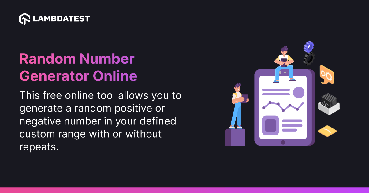 Random Number Generator Tool On Web LambdaTest