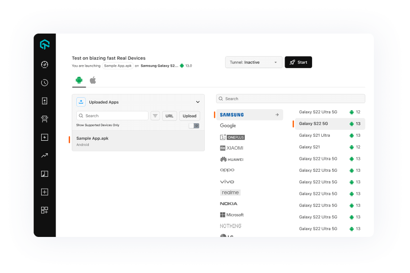 Mobile App Testing On Cloud Lambdatest