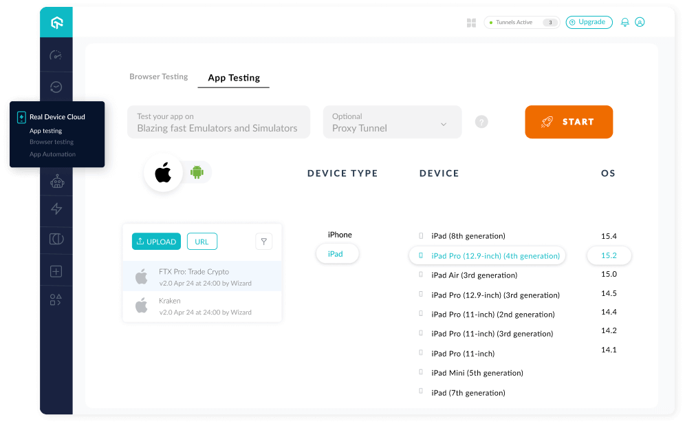 Perform Website And App Testing On Ipad Online Lambdatest 9914