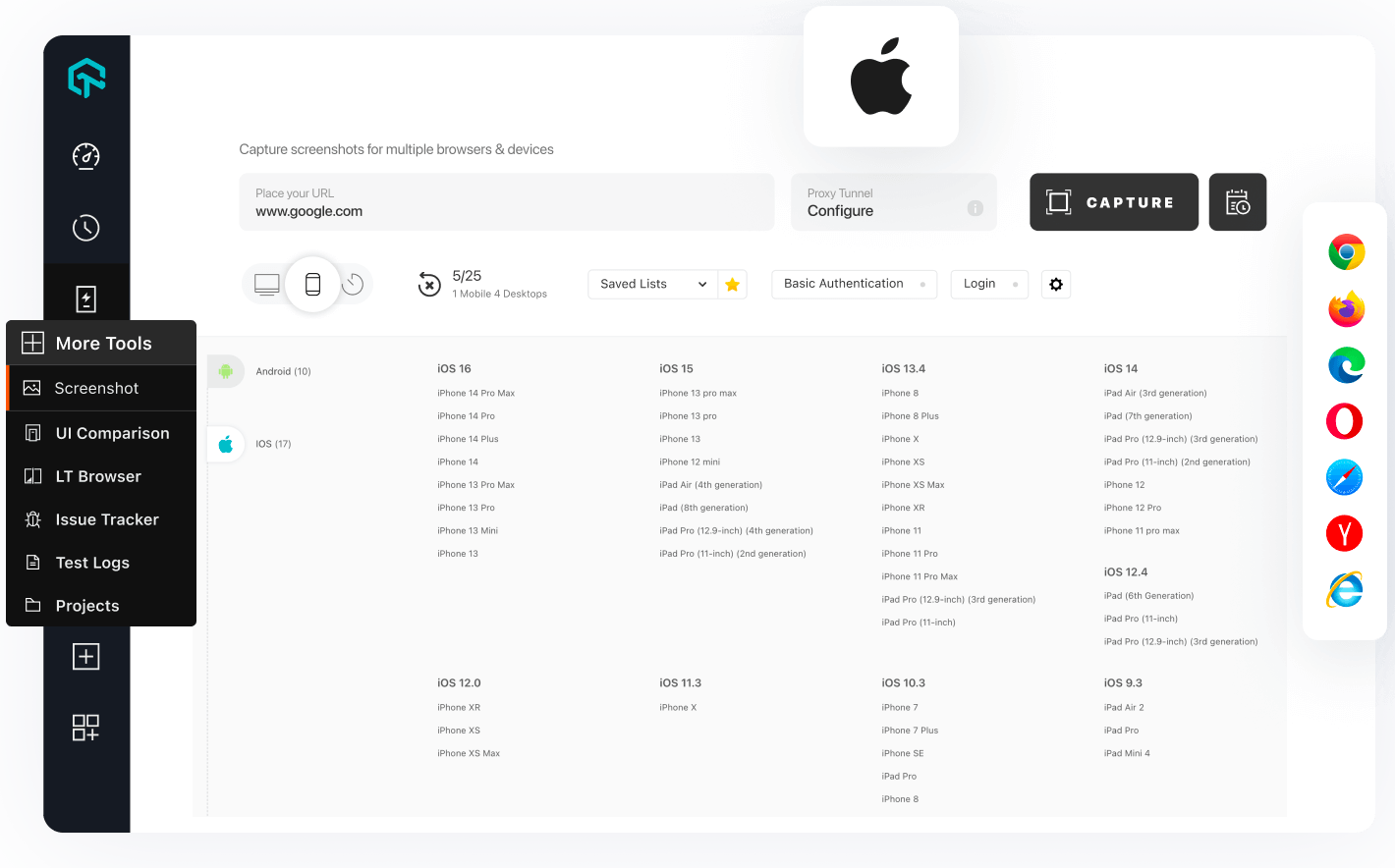 iOS Web Browser Testing Online – Cross Browser Testing on iOS