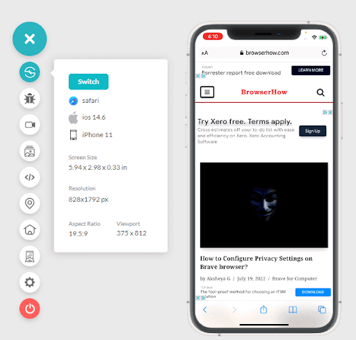 How to request desktop sites on iPhone?