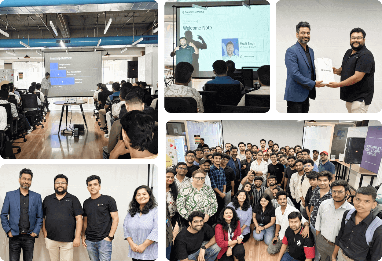 Join LambdaTest Testμ Offline Meetup 2025 - The Noida Edition