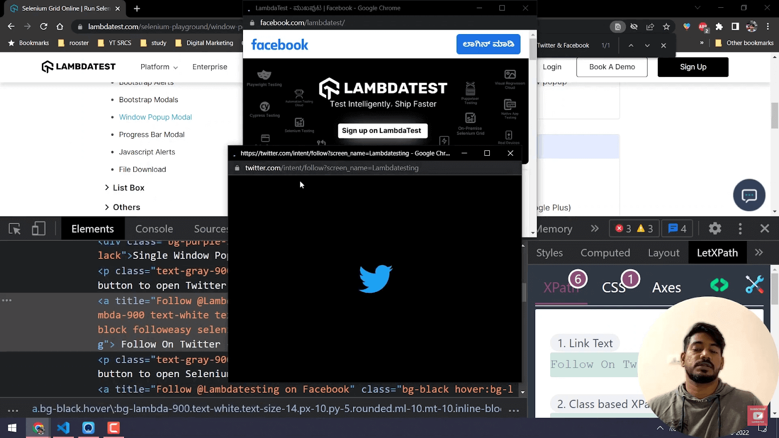 Playwright Tutorial:Handling Frames and Windows
