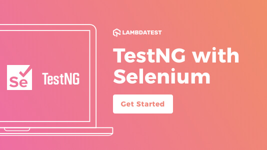 Java Testng Selenium